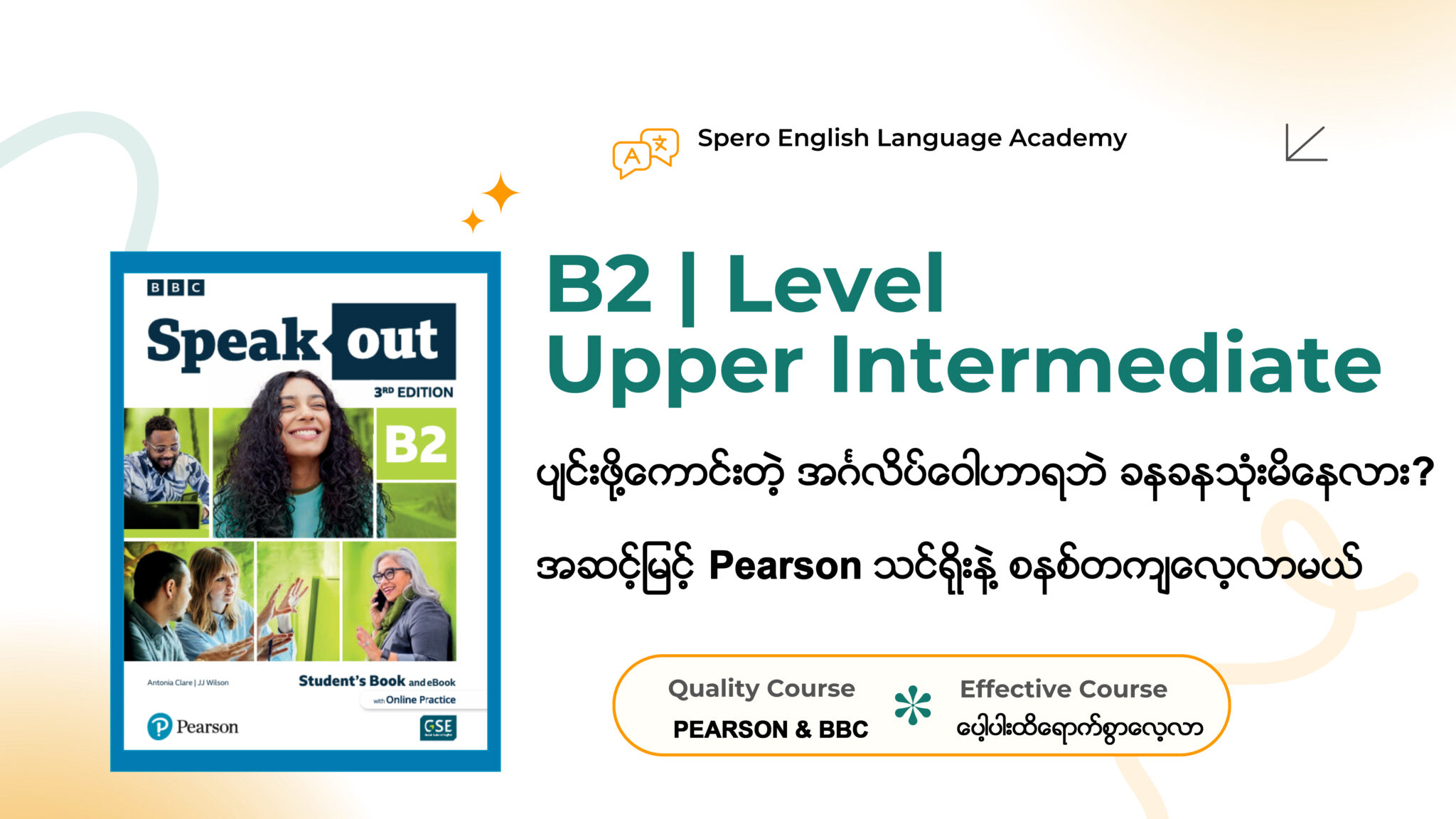 B2 Level Upper Intermediate – Spero English Language School